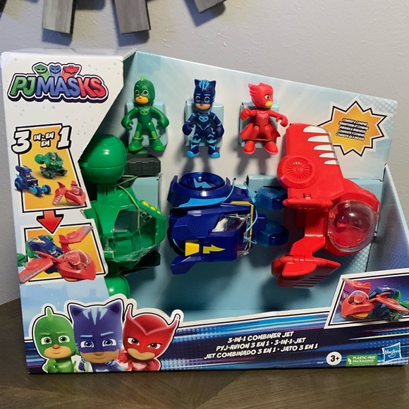 Hasbro | Toys | Pj Masks 3in Combiner Jet Preschool Toy Pj Masks Toy ...